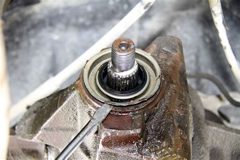 How to Replace a Leaking Rear Axle Pinion Seal - Hot Rod Network