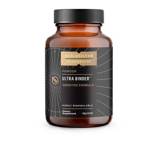 Quicksilver Scientific Ultra Binder Sensitive Formula 120 Grams