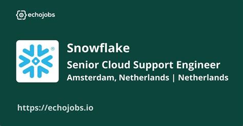 Snowflake Is Hiring Senior Cloud Support Engineer Data Platform