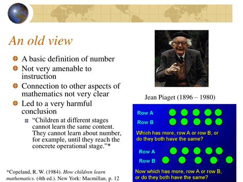 Ppt Numerosity In Preschool First Steps Towards Mathematics