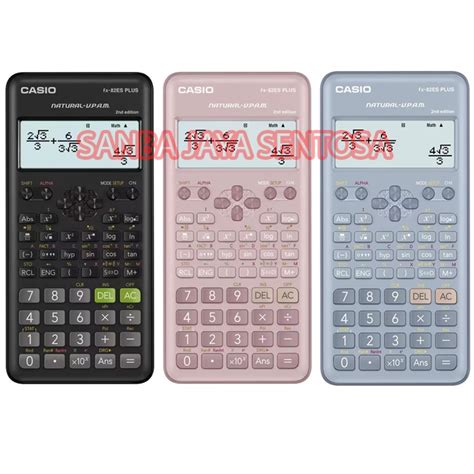 Jual Kalkulator Ilmiah Casio Fx 82es Plus 2nd Edition Scientific Calculator 82 Es Shopee Indonesia