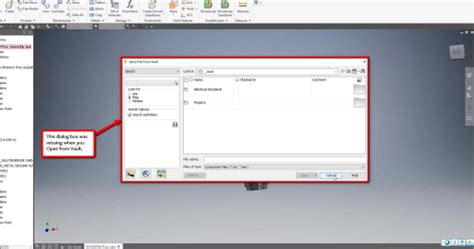 No Vault Check Out Dialog Box In Inventor IMAGINiT Technologies Support Blog