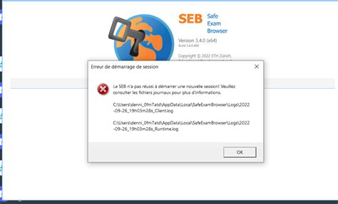 Seb Wont Open · Issue 479 · Safeexambrowserseb Win Refactoring · Github