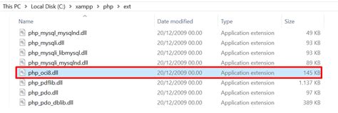 Cara Setting Oci8 Di Xampp