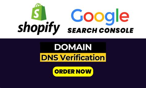 Shopify Domain Dns Verification In Google Search Console By Zarakimtiaz Fiverr