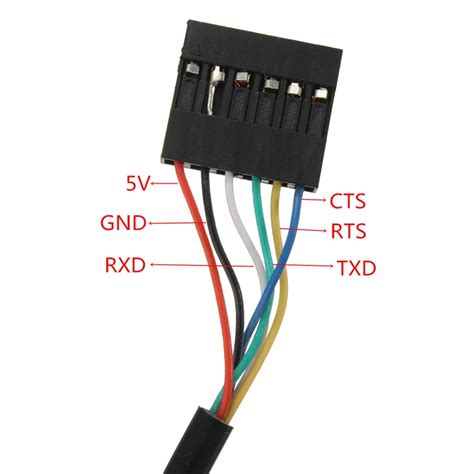 6pin Ftdi Ft232rl Ft232 Module For Arduino Usb To Ttl Uart Serial Wire