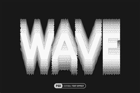 Wave Style Text Effect Images Free Download On Freepik