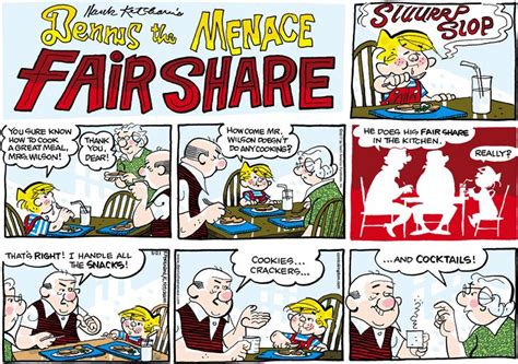 Dennis The Menace Classic Comic Strip