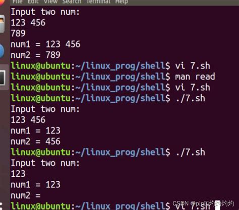 嵌入式技术学习——linux环境编程（高级编程）——shell编程shell高级编程 Csdn博客