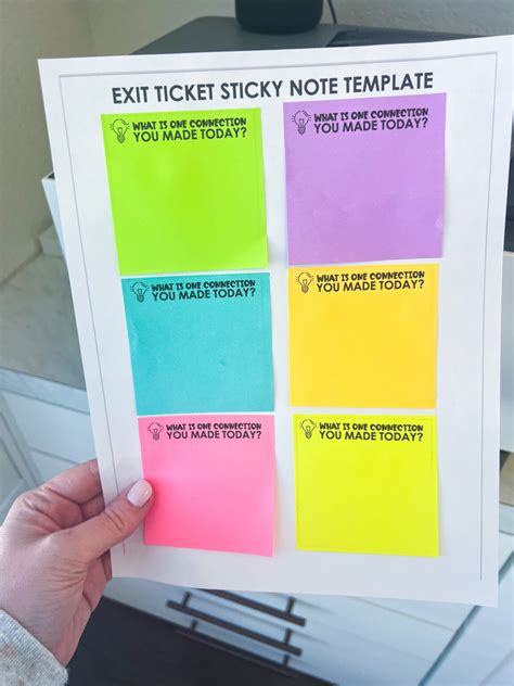 Quick And Easy Assessment With Exit Tickets Teach Create Motivate