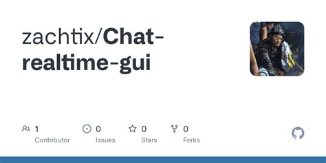 Github Zachtixchat Realtime Gui