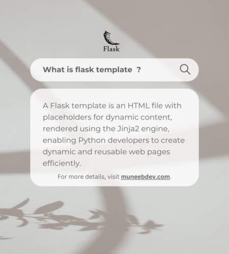 Getting Started With Flask Templates Muneebdev