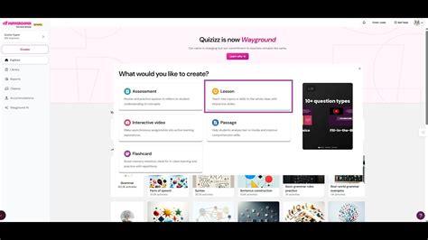 웨이그라운드 Wayground 로 수업 만들기 Youtube