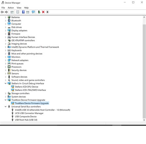 Ek Tm4c123gxl Windows Pro 10 64 Bits Doesnt Recognize The Board Arm Based Microcontrollers