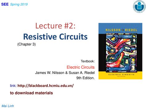 Lecture 2 Simple Resistive Circuits Docsity