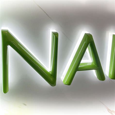 【楽天市場】ledチャンネル文字 側面発光 背面発光 Ledsign036 アクリル バックライト Led サイン 12v 箱文字 立体文字