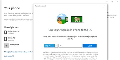 Send And Receive Text Messages From Windows 10 Pc
