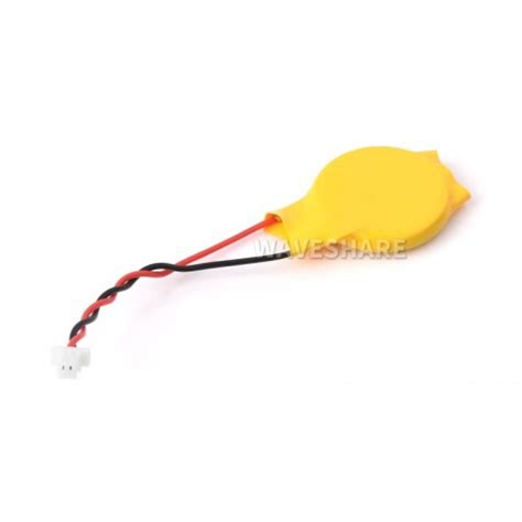 rtc battery for raspberry pi 5 supports recharging 64mah battery