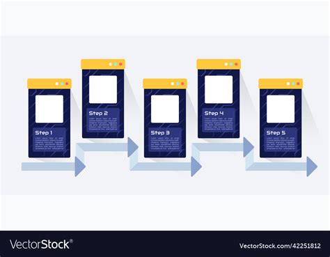 Programming Infographic Chart Design Template Vector Image