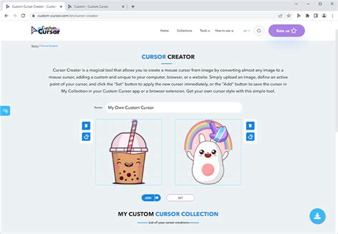 How To Use Custom Cursor Creator Tool Custom Cursor