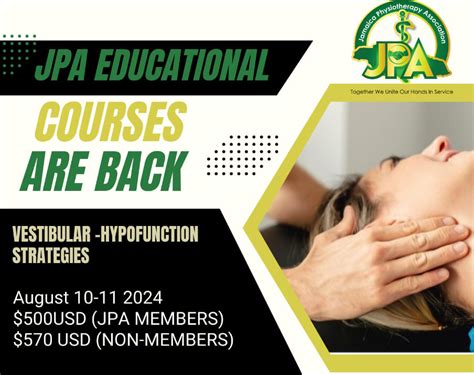 Vestibular Hypofunction Strategies 2024 Postponed