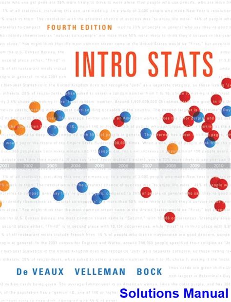Intro Stats 4th Edition Veaux Solutions Manual Testbankfan