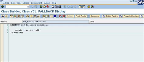 I Wish I Could Fallback Class In Badi Implementation