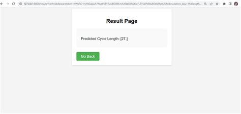 GitHub MinisterJohn Menstrual Cycle Prediction System Using Decision Tree Random Forest And