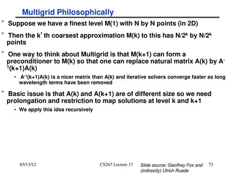 james demmel cs 267 applications of parallel computers lecture 17