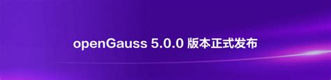 opengauss 5 0 0 版本正式发布 oschina 中文开源技术交流社区