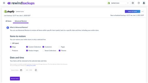 Rewind Backups Automated Store Backups Easily Undo Recover And