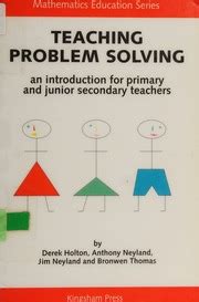 Teaching problem solving : an introduction for primary and junior secondary teachers : Free ...