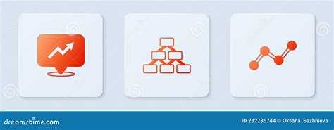 Set Hierarchy Organogram, Financial Growth and Graph Chart Infographic ...