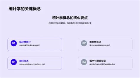数据分析与统计学 Ppt模板下载