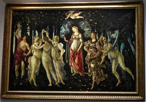 La Primavera Sandro Botticelli 1478 1482 Circa Galleria… Flickr