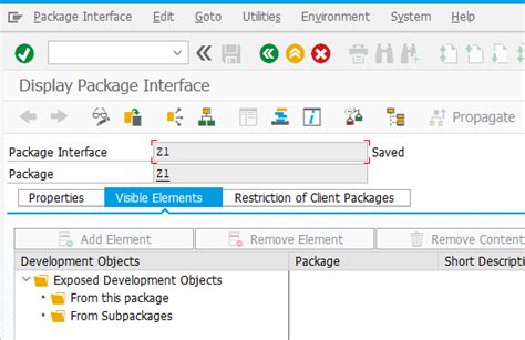 Solved Objects Not Visible In Package Interface Sap Community