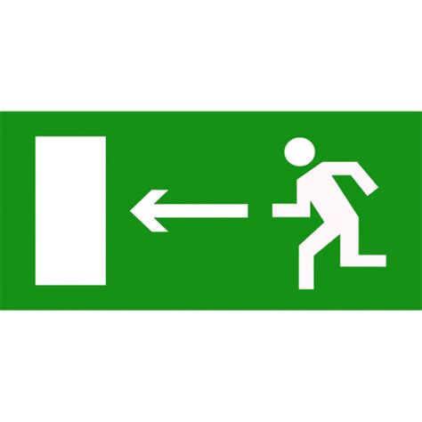 Знак безопасности БЕЛЫЙ СВЕТ Bl 3015b E04 Направление к эвакуационному