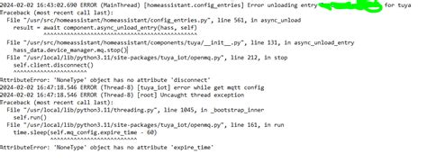 Tuya Integration Stop Working Configuration Home Assistant Community