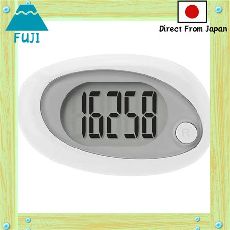 Dretec Lightweight Simple Pedometer With Large Display And Neck Strap