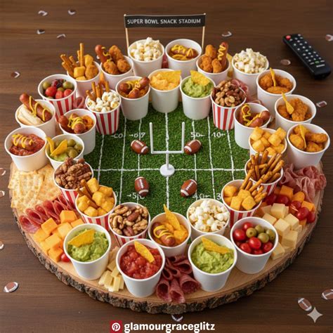 Easy Super Bowl Charcuterie Board Ideas