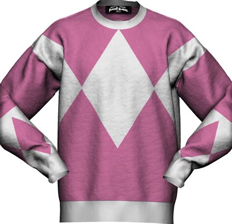 Pink Ranger Mighty Morphin Power Rangers Knitted Sweater