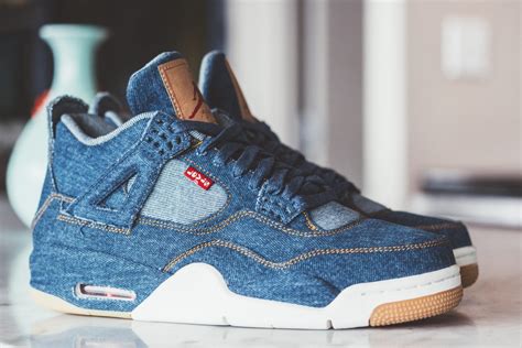 Sneaker Of The Month Levis X Air Jordan 4 Sneaker History