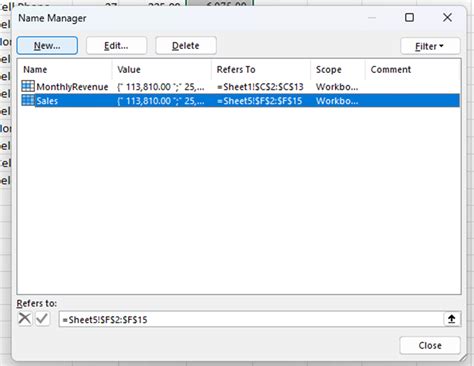 Vba Named Range In Excel Definition Examples How To Create