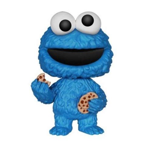 Funko Pop Sesame Street Cookie Monster 02 Original Colecionavel Moça