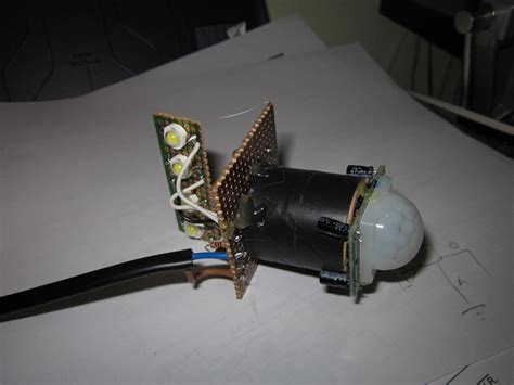 Motion Detection Led Lamp Instructables