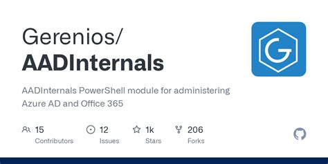 GitHub Gerenios AADInternals AADInternals PowerShell Module For Administering Azure AD And
