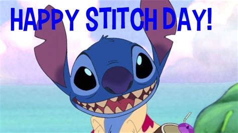 Happy Stitch Day Everybody Youtube
