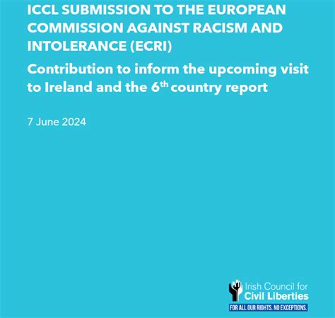 Iccl Submission To The European Commission Against Racism And