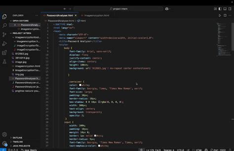 cybersecurity internshipexperience passwordsecurity