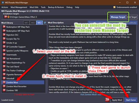 ModMaker FAQ ME3Tweaks ModMaker